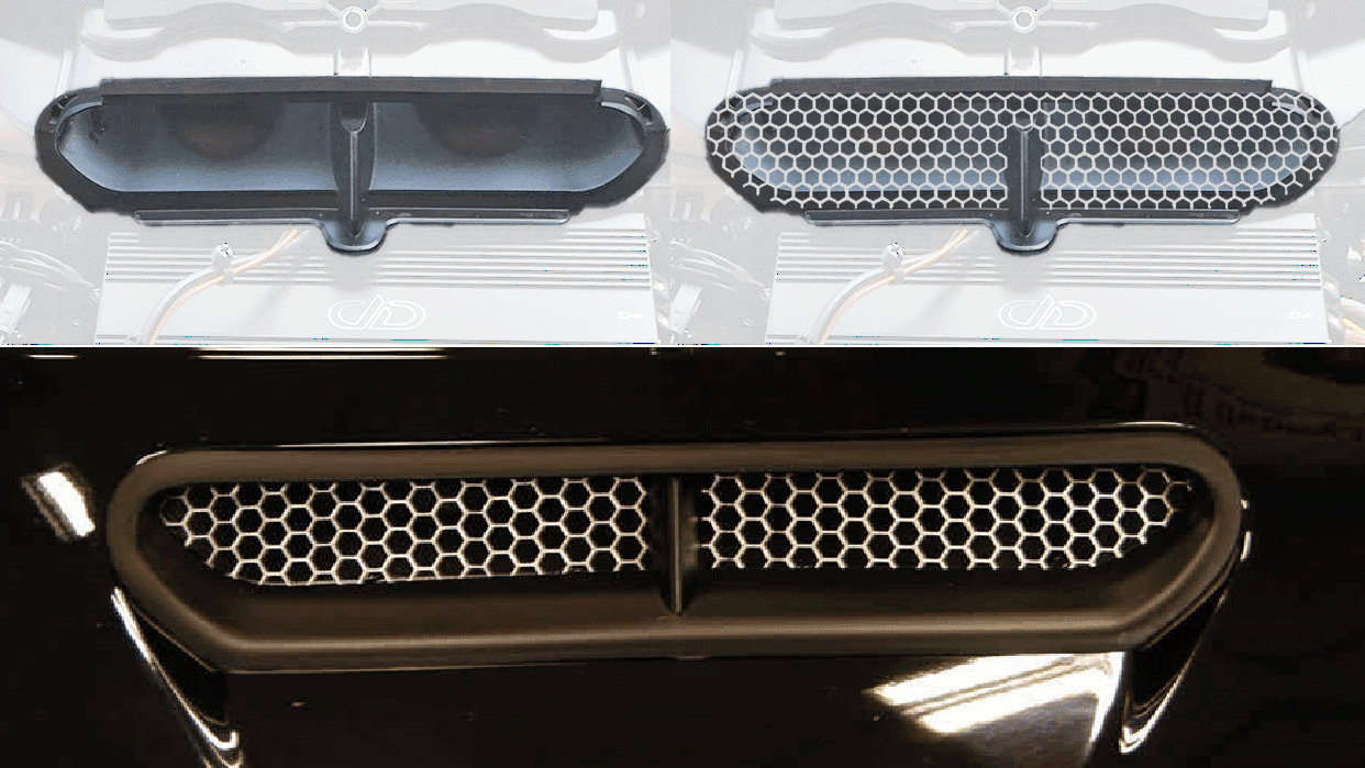 Batwing Fairing Vent Screen-Batwing Vent Screen for HARLEY-DAVIDSON ...