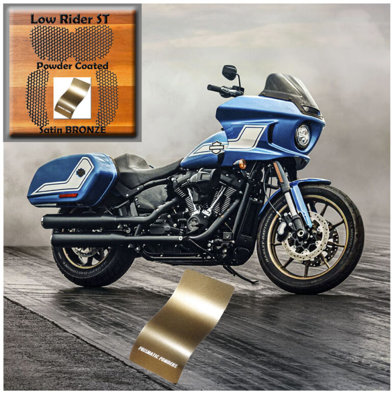 Low Rider ST SPLITSCREENS - Motorcycle Vent Screens for HARLEY FLT, FLH ...